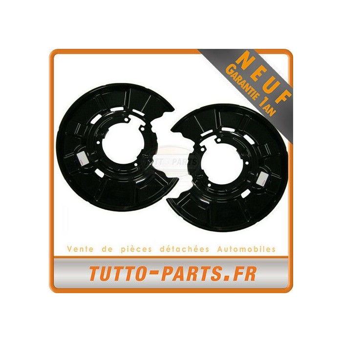 2 Protections Disque De Frein Arrière Gauche + Droit BMW E81 E82 E87 ...